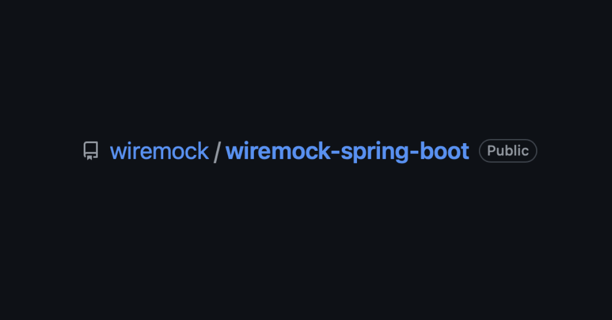 WireMock Now Has an Official Spring Boot Integration